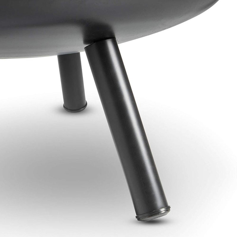 Arlmont & Co. Deklen 10'' H x 23'' W Steel Wood Burning Outdoor Fire Pit | Wayfair